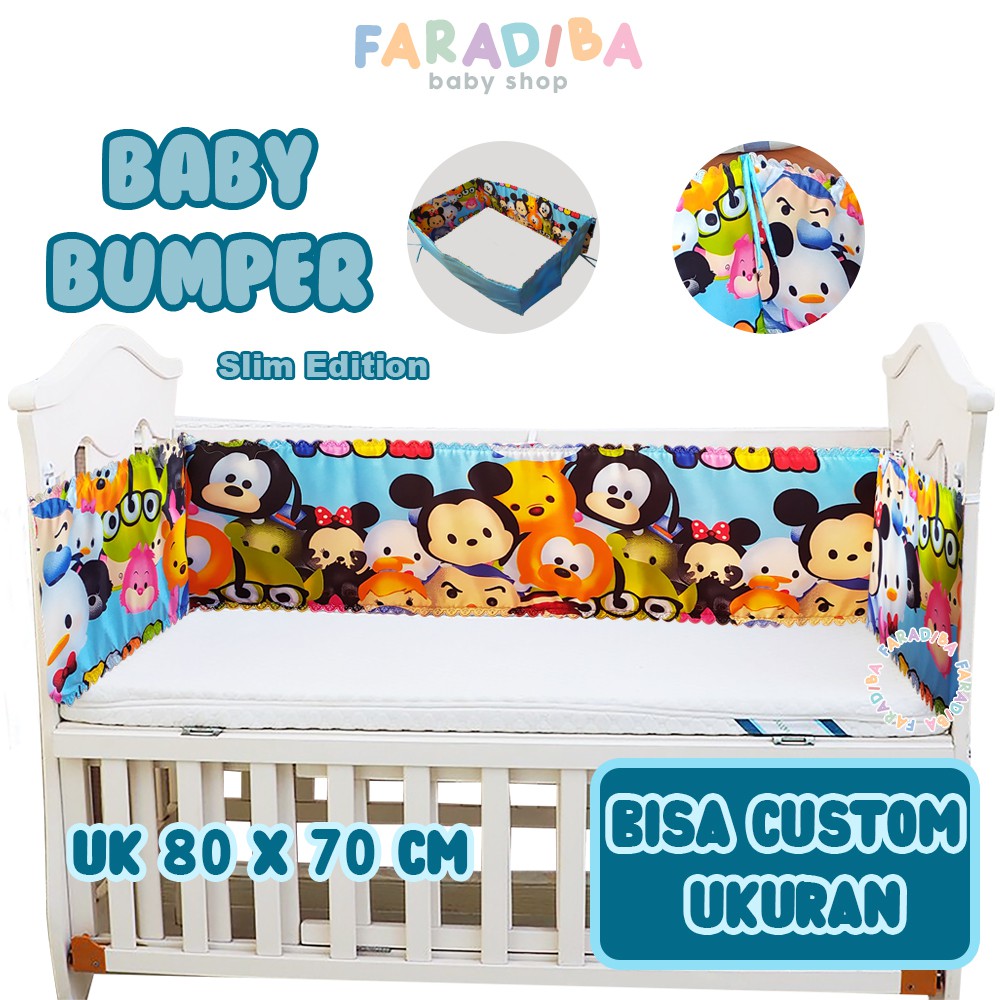 Jual Bumper Bed 80 x 70 Pelindung Tempat Tidur Bayi / Bedding Baby Box New Born Newborn / Play ...