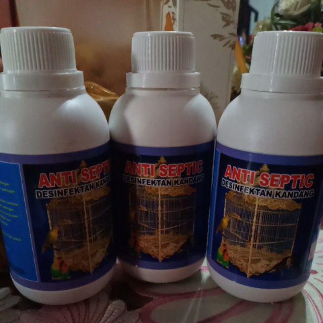 ANTISEPTIC DESINFEKTAN KANDANG OBAT LARUTAN PEMBERSIH KANDANG SANGKAR ...
