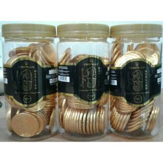 Jual Coklat Koin Malaysia || Singapore Merlion Gold Coin Milk Chocolate ...