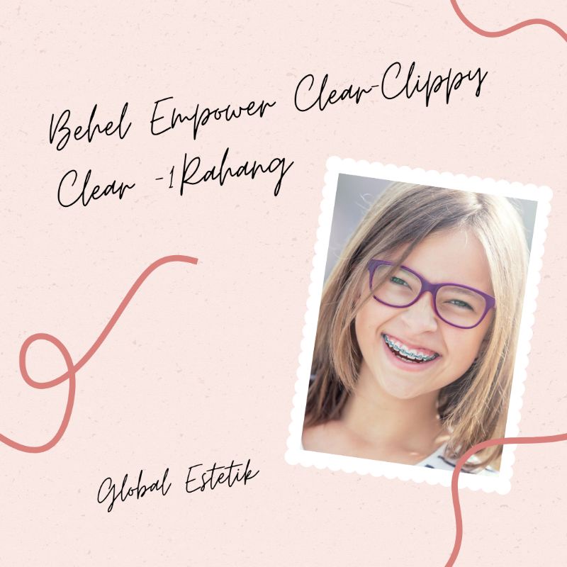 Jual Behel Empower Clear-Clippy Clear-1Rahang | Shopee Indonesia