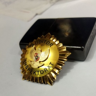 Jual PIN INSPEKTORAT PIN AUDITOR INSPEKTORAT LOGAM ETCHING TUMPUK MODEL ...