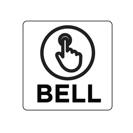 Jual Sign Board Bell Akrilik Timbul | Sign Acrylic | Acrylic Sign Bell ...