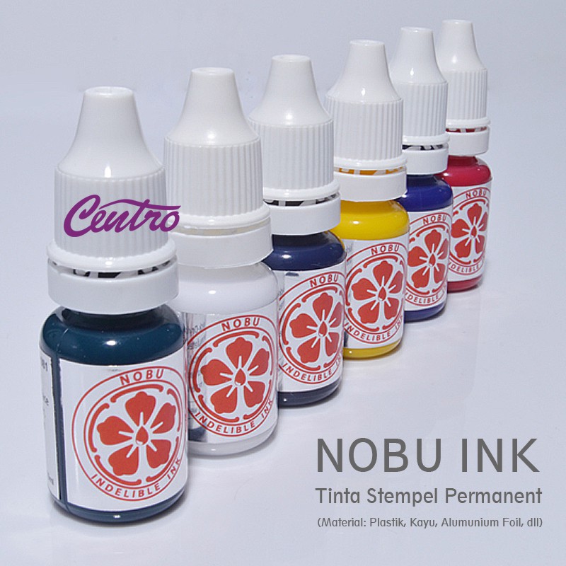 Jual Tinta Stempel Permanen Nobu Ink - Cap Plastik - Cap Expired Date ...