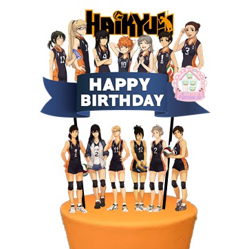 Jual ANIME HAIKYU CAKE TOPPER | Shopee Indonesia