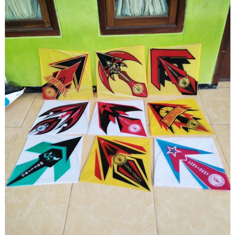 Jual LAYANGAN SUKHOI SUKOY SUPER ARKU LILITAN SABLON DUA WARNA MINIMAL ...