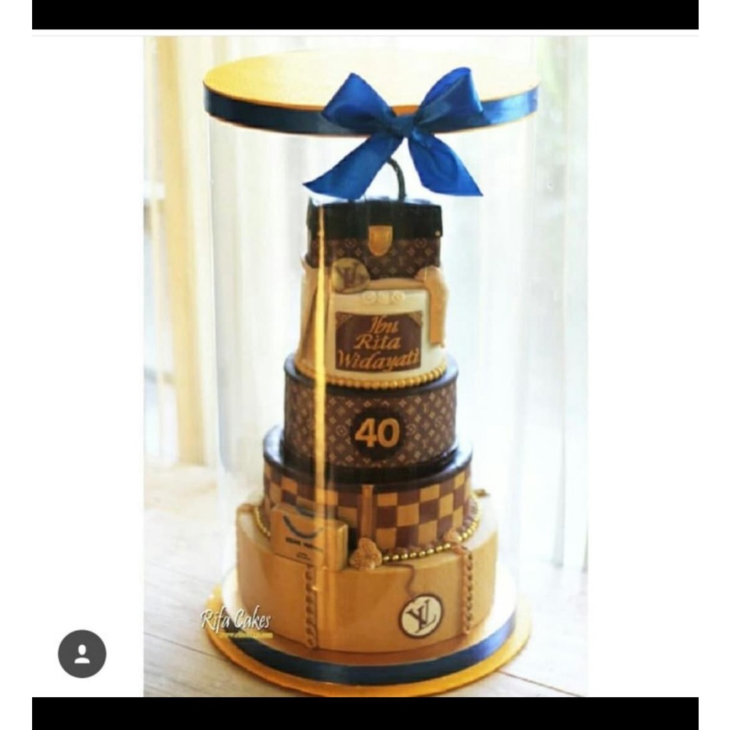 Jual D35 x T70 Cm Cake Box Bulat Tinggi Kue Tart Wedding Pernikahan ...