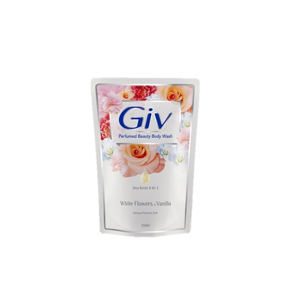 Jual Giv Perfumed Beauty Body Wash White Flowes & Vanilla 2 x 250 mL ...