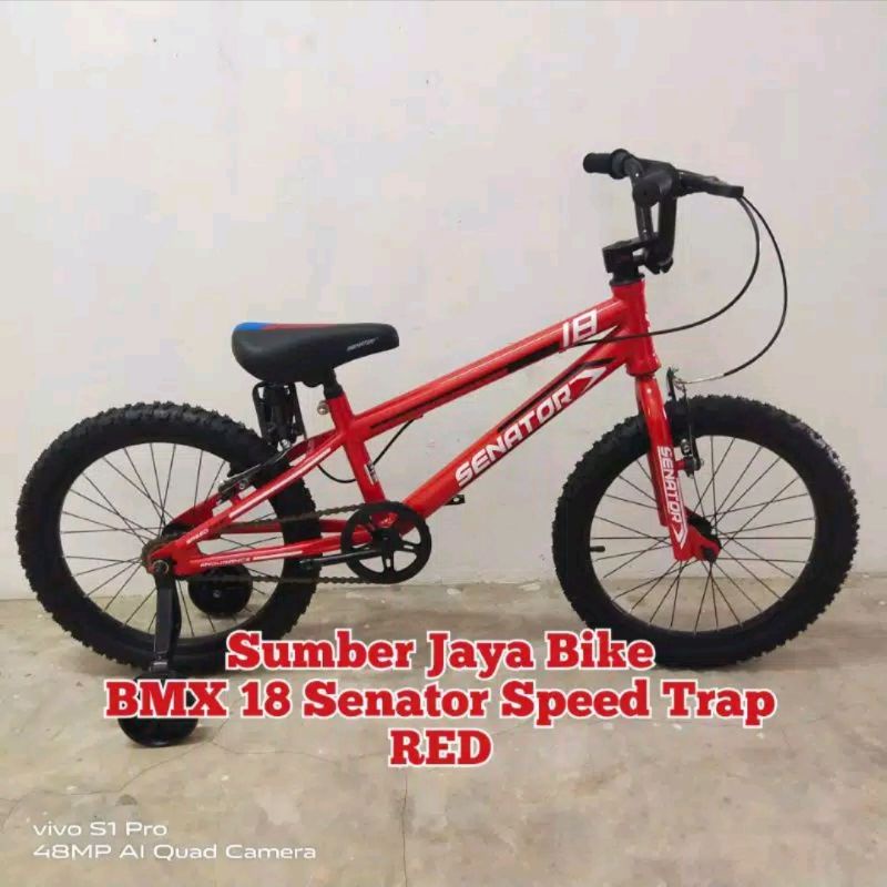 Jual Sepeda anak BMX 18 inch Senator SPEED TRAP & SLAMMER Indonesia ...