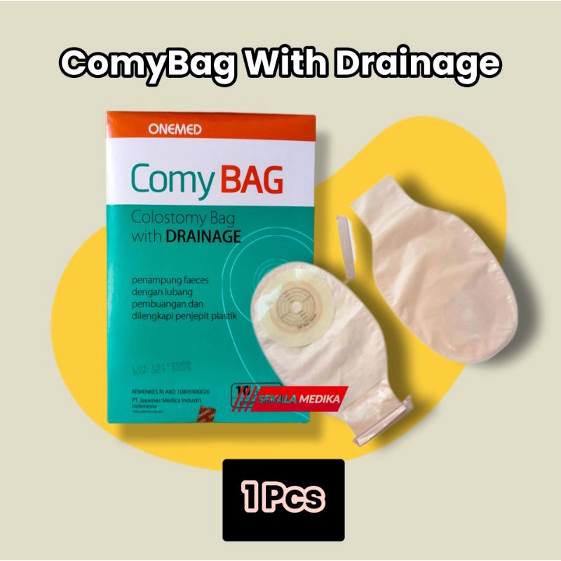 Jual Colostomy Bag Kantong Kolostomi Comy Bag + Drainage | Satuan ...