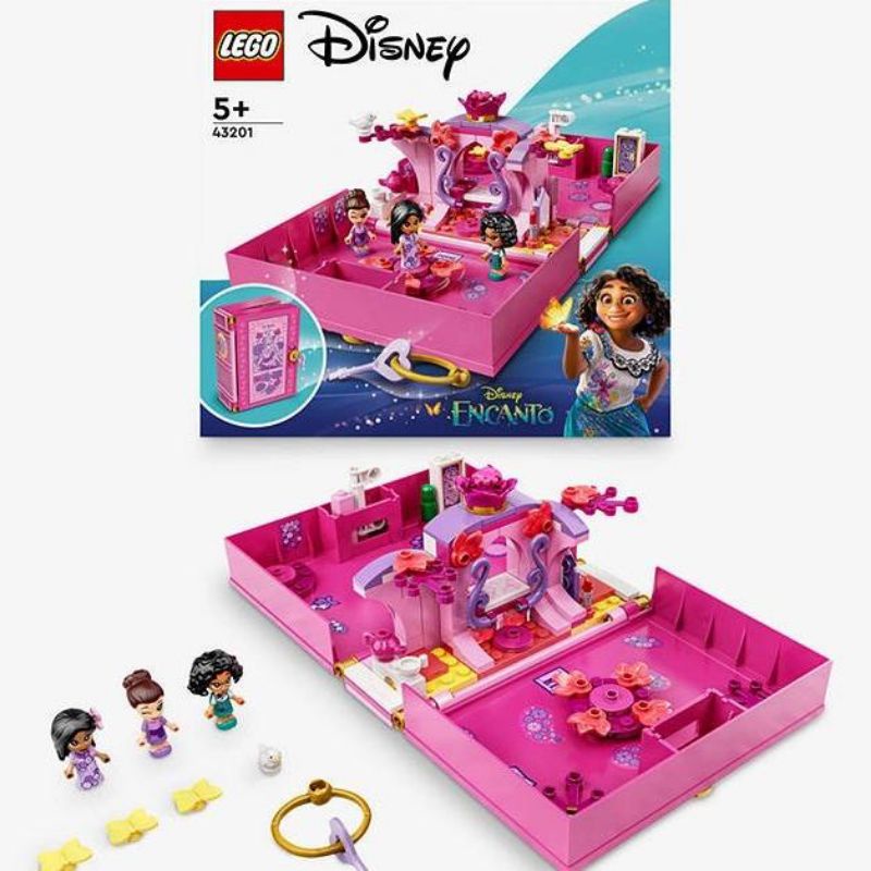 Jual LEGO 43201 DISNEY ENCANTO ISABELA'S MAGICAL DOOR ORIGINAL BOOK ...