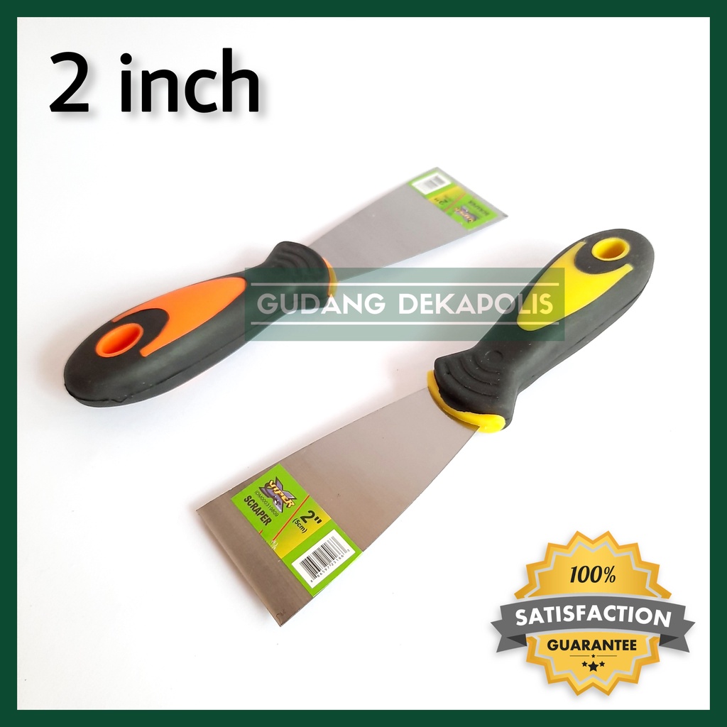 Jual KAPI GAGANG KARET 2" SCRAPER 2 INCH VIPER SKRAPER KAPE CAT | Shopee Indonesia