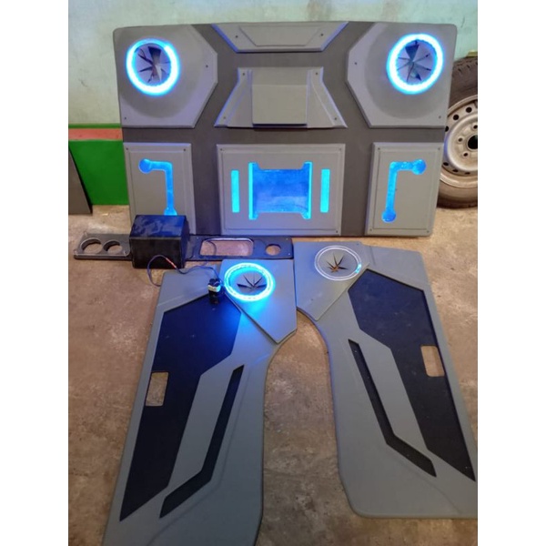 Jual plafon Dortrim pintu minibar L300 set custom | Shopee Indonesia