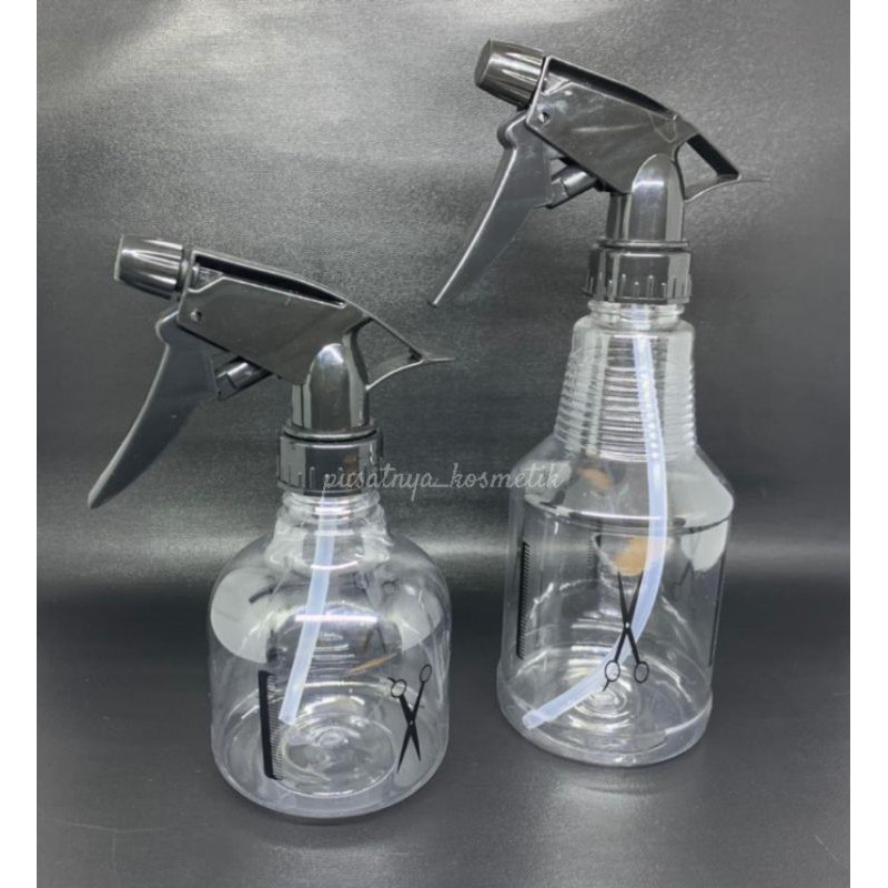 Jual Botol Spray Salon Barbershop 250ml 300ml Gambar Gunting Sisir ...