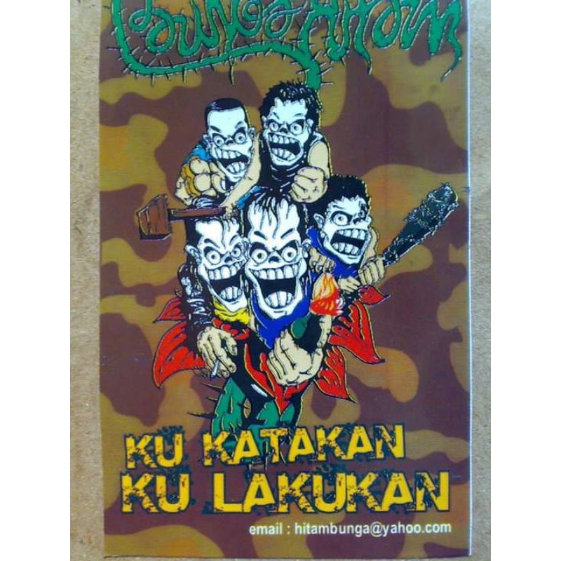 Jual Poster Si Bunga Hitam Bunga Hitam Punk gigs 2 | Shopee Indonesia