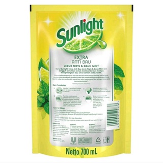 Jual Sunlight Sabun Pencuci Piring Extra Anti Bau Jeruk Nipis & Daun ...