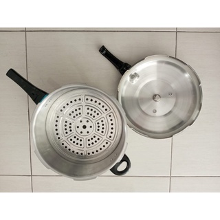 Jual PANCI PRESTO NEW VIVA 12 LITER 28CM STAINLESS STEEL | BAHAN KUAT PANCI PRESTO NEW VIVA ...