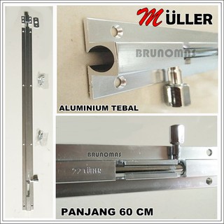 Jual Grendel Pintu MULLER PANJANG - Gerendel Aluminium Tebal | Shopee ...