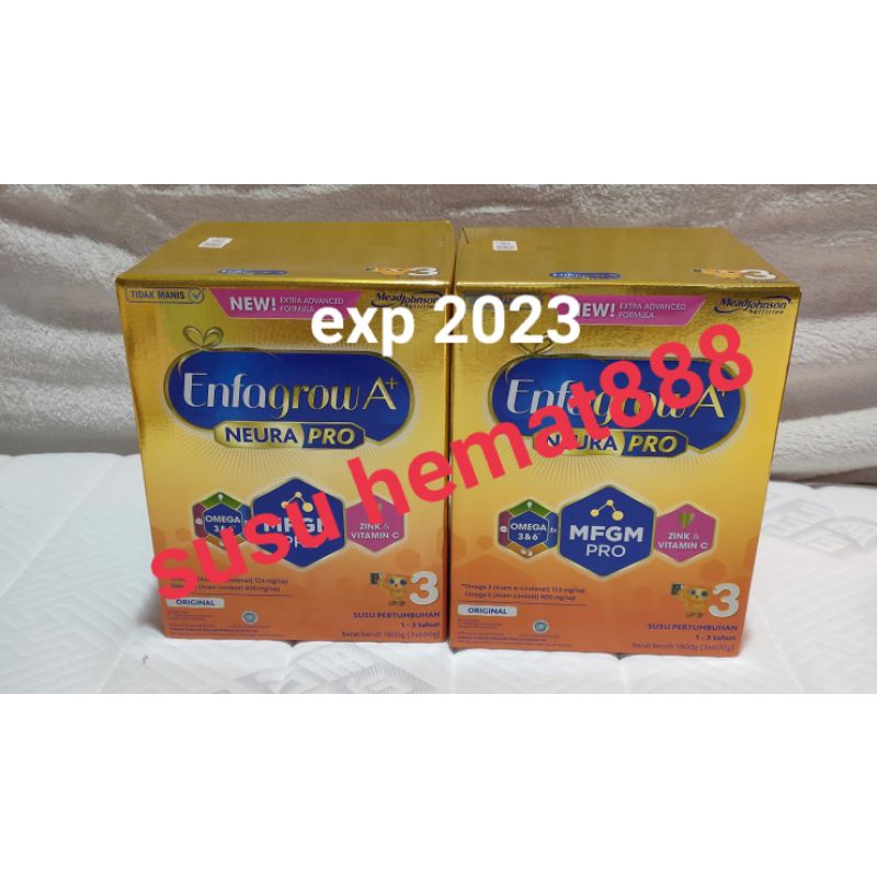 Jual enfagrow 3 original 1800gr | Shopee Indonesia