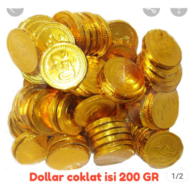 Jual (200 gr) Coklat Dollar/cokelat koin pusan | Shopee Indonesia Jual (200 gr) Coklat Dollar/cokelat koin pusan | Shopee Indonesia