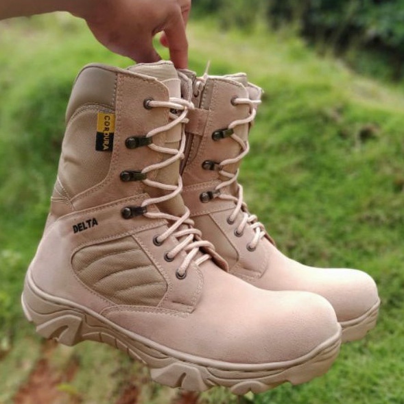 Jual Sepatu Delta PDL pria dan wanita safety boot courdura anti air ...