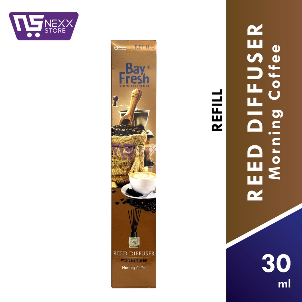 Jual BAYFRESH Reed Diffuser - REFILL - Coffee (30 ml) Indonesia|Shopee ...