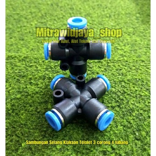 Jual Sambungan Selang Ori Klakson Telolet 3 Corong 4 Lubang Nepel Klakson Telolet sambungan ...