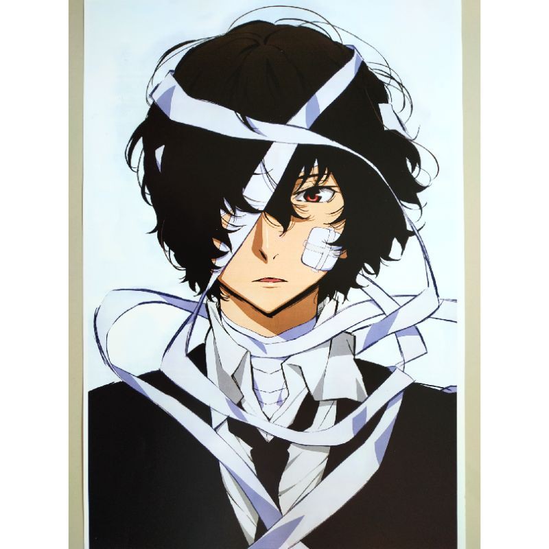 Jual Poster Anime Bungou Stray Dogs 3 Dazai Osamu Merchandise | Shopee ...