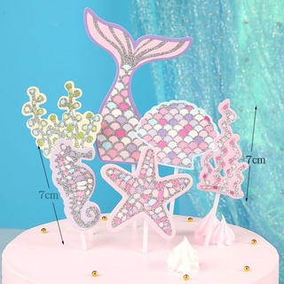 Jual Topper Mermaid Untuk Cupcake Cake Hias - Topper Putri Duyung ...