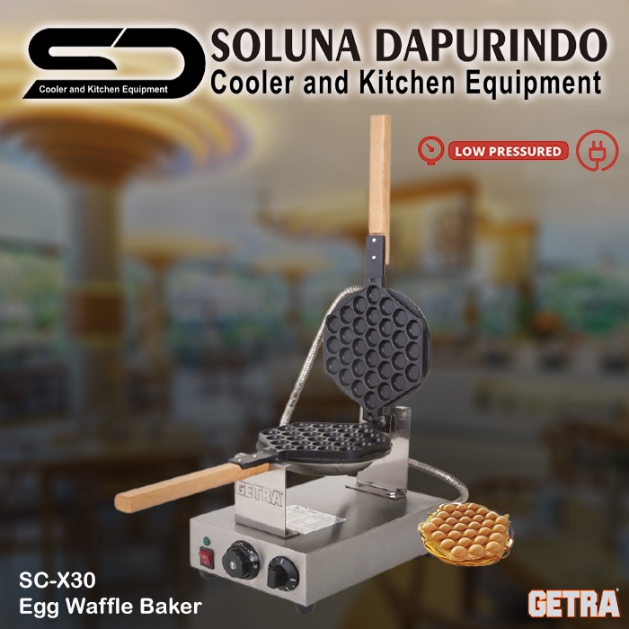 Jual GETRA Egg Waffle Baker SC-X30 / Mesin Pencetak Egg Waffle / SCX30 ...