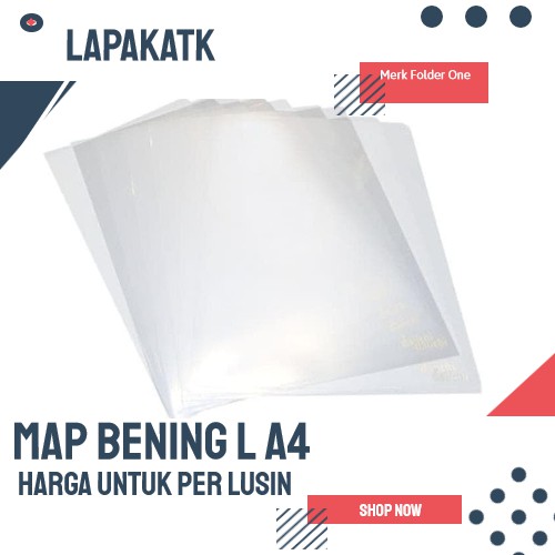 Jual MAP BENING L SHAPE A4 Folder one (per lusin) Indonesia|Shopee Indonesia