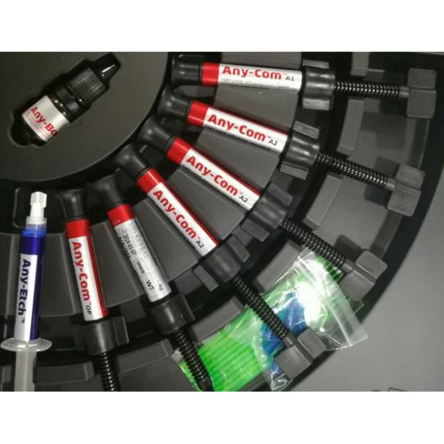 Jual Dental Composite ANYCOM UNIVERSAL INTRO PACK AKL Bahan tambal gigi ...