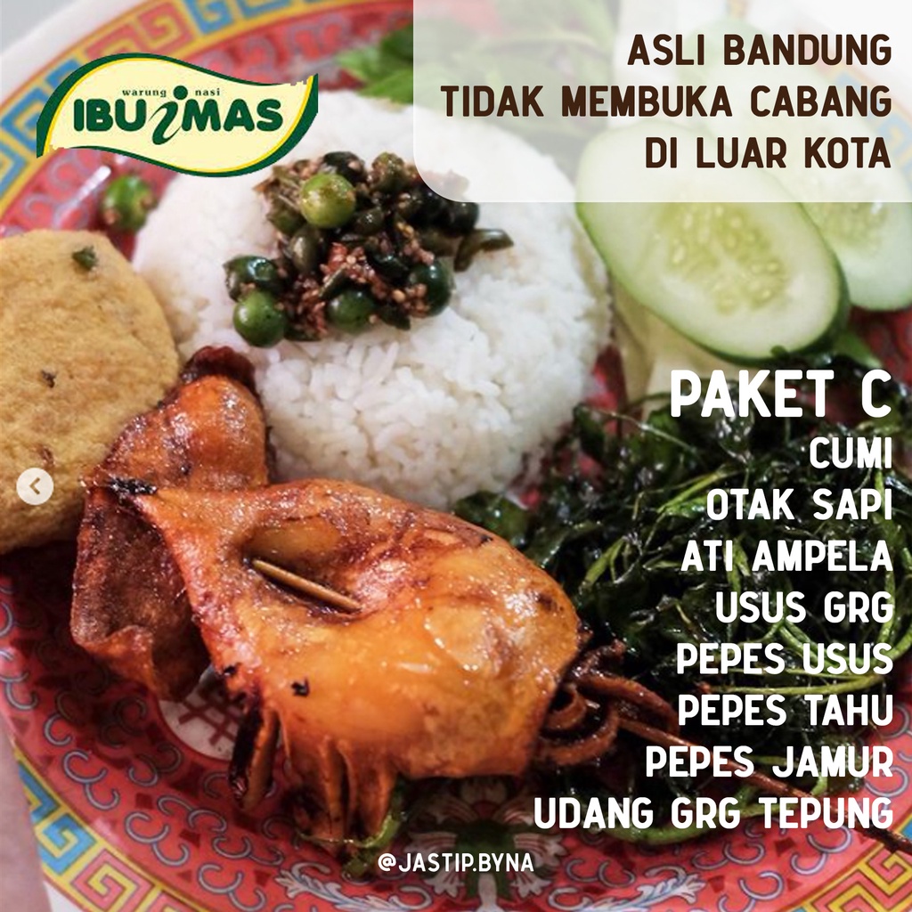 Jual WARUNG NASI IBU IMAS ASLI BANDUNG | PAKET LAUK C KEMASAN VAKUM ...