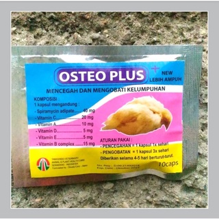 Jual Osteo Plus Obat Ayam lumpuh 10 Kapsul | Shopee Indonesia