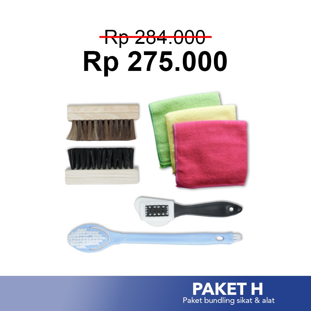 Jual Paket H Bundling Peralatan Cuci Sepatu & Apparel - KAME Tools Pack ...