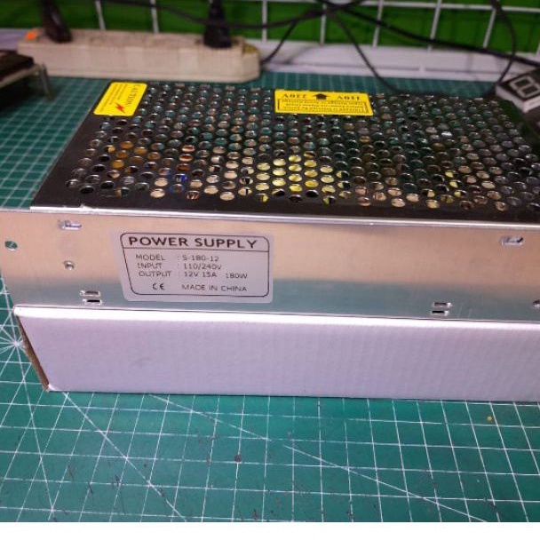 Jual Power Suplay Pom Mini 12Volt 20A Ampere Power Supply Kabel Socket ...