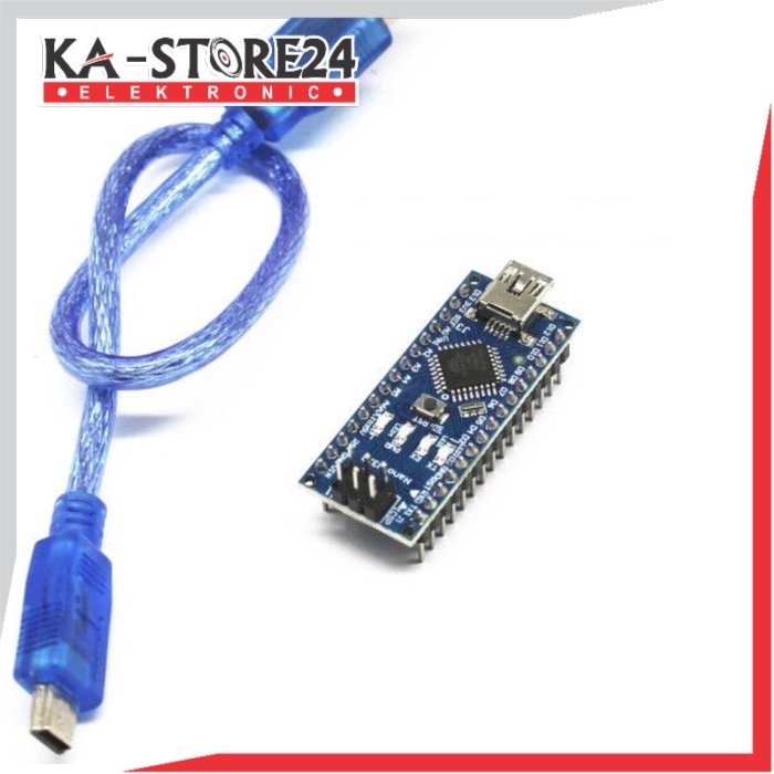 Jual Arduino Nano V3.0 Atmega328 CH340 + USB Cable | Shopee Indonesia