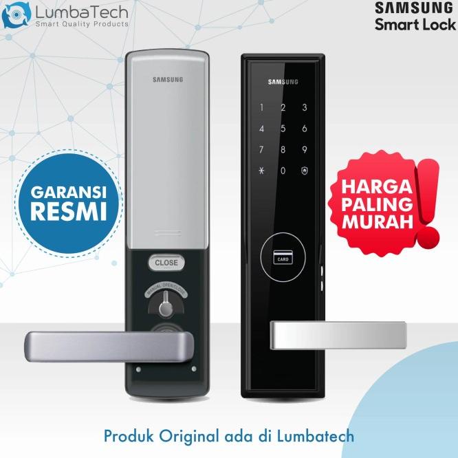 Jual Kunci Pintu Digital - Samsung Smart Lock Shs H 505 (Pin + Rfid ...