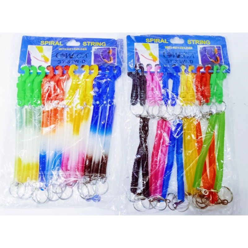 Jual Gantungan kunci spiral isi 12 pcs PDK | Shopee Indonesia