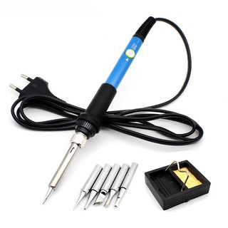Soldering Set Peralatan Solder Kit 7 in 1 60W 220V Temperature setting | Shopee Indonesia