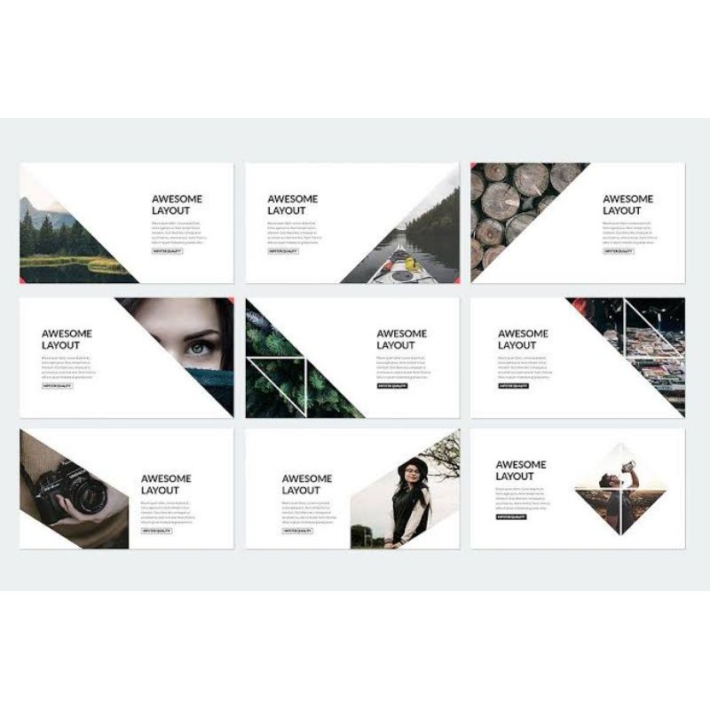 Jual power point template desain presentasi menarik | Shopee Indonesia