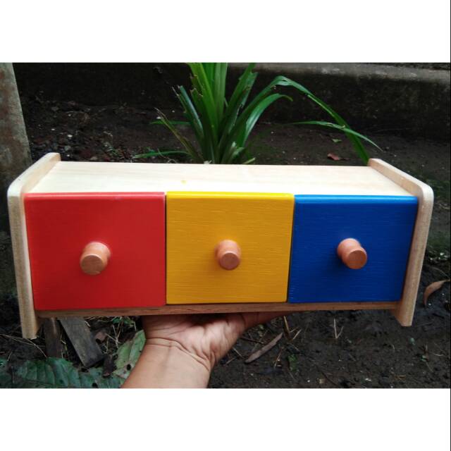 Jual Montessori box with bins | Shopee Indonesia