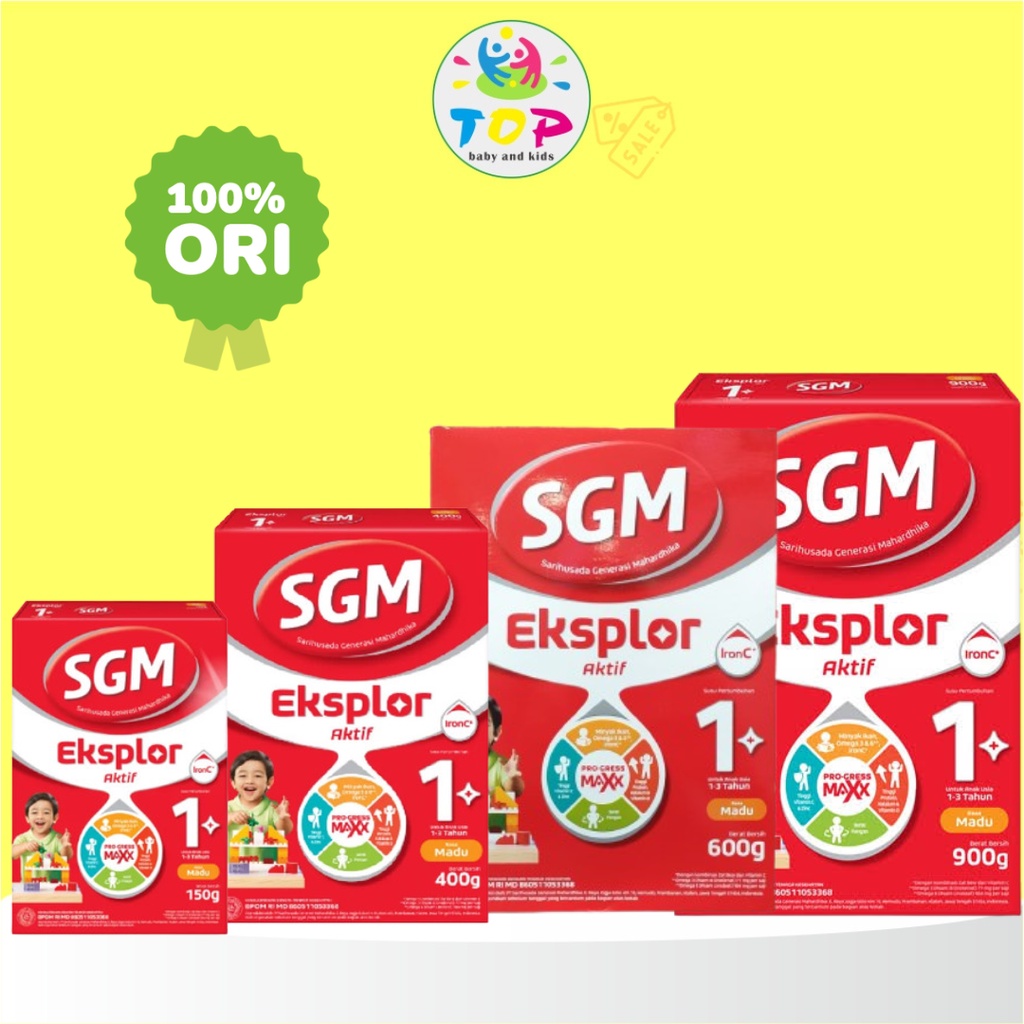 Jual ~TOP~ SGM EKSPLOR 1+ 150GR / 400GR / 600GR / 900GR (PILIH VARIAN ...