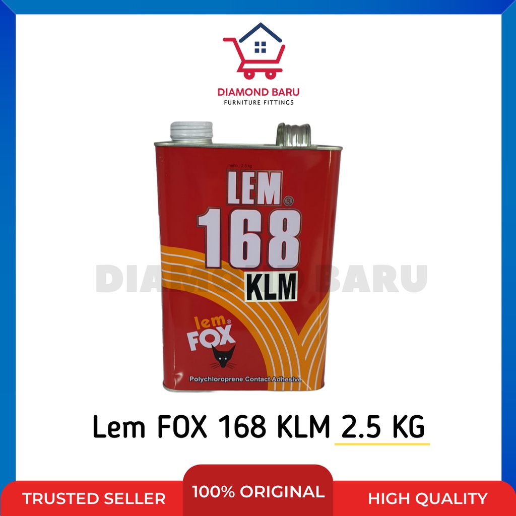Jual Lem Kuning/ Lem Fox/ Lem 168 KLM 2.5 kg | Shopee Indonesia