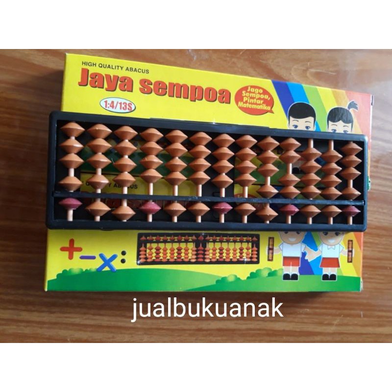 Jual Sempoa / Abacus 13 Tiang | Shopee Indonesia