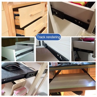 Jual 30-40cm Rel Laci Geser/Slide Laci/Rel Panduan Geser Laci/Rel Laci ...