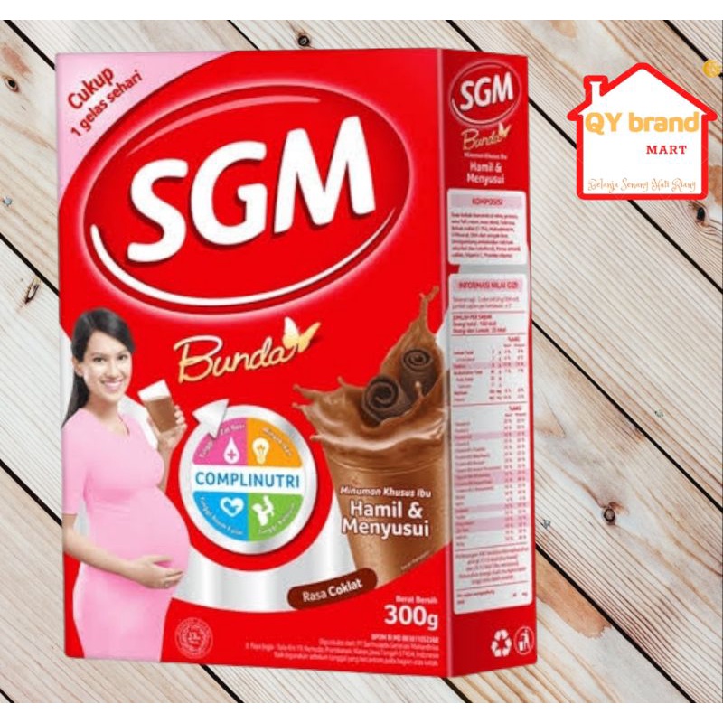 Jual SGM Bunda Susu Ibu Hamil dan Menyusui Cokelat 300 g | Shopee Indonesia