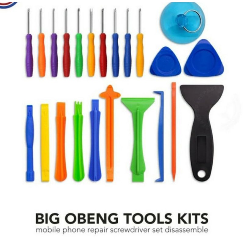 Jual Obeng Set Handphone Tools Opening Lengkap | Shopee Indonesia