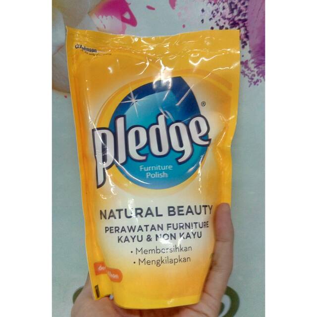 Jual Pledge furniture Polish Lemon REFILL 450ML | Shopee Indonesia