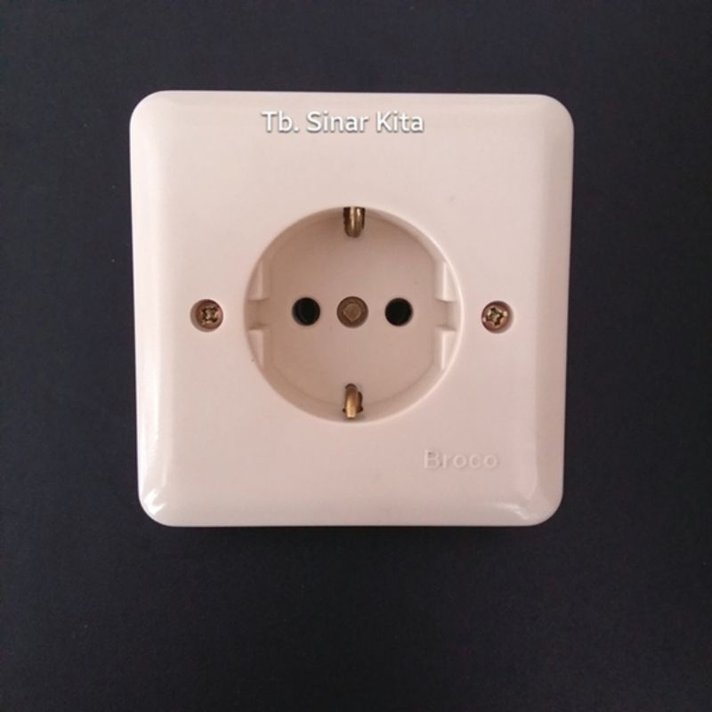 Jual Stop Kontak BROCO Inbow | Shopee Indonesia