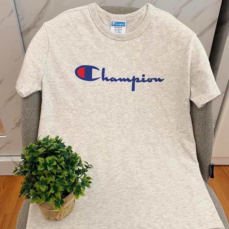 Jual SS CLASSIC SCRIPT LOGO T-SHIRT LIGHT GREY | Shopee Indonesia